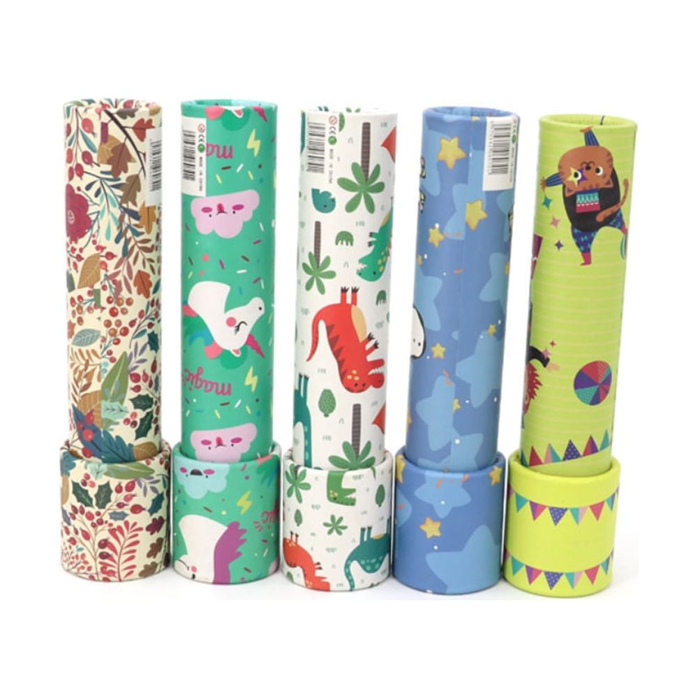 6 Pack Kaleidoscope Magic Kaleidoscope Kit Rotating Glasses Classic Tin ...