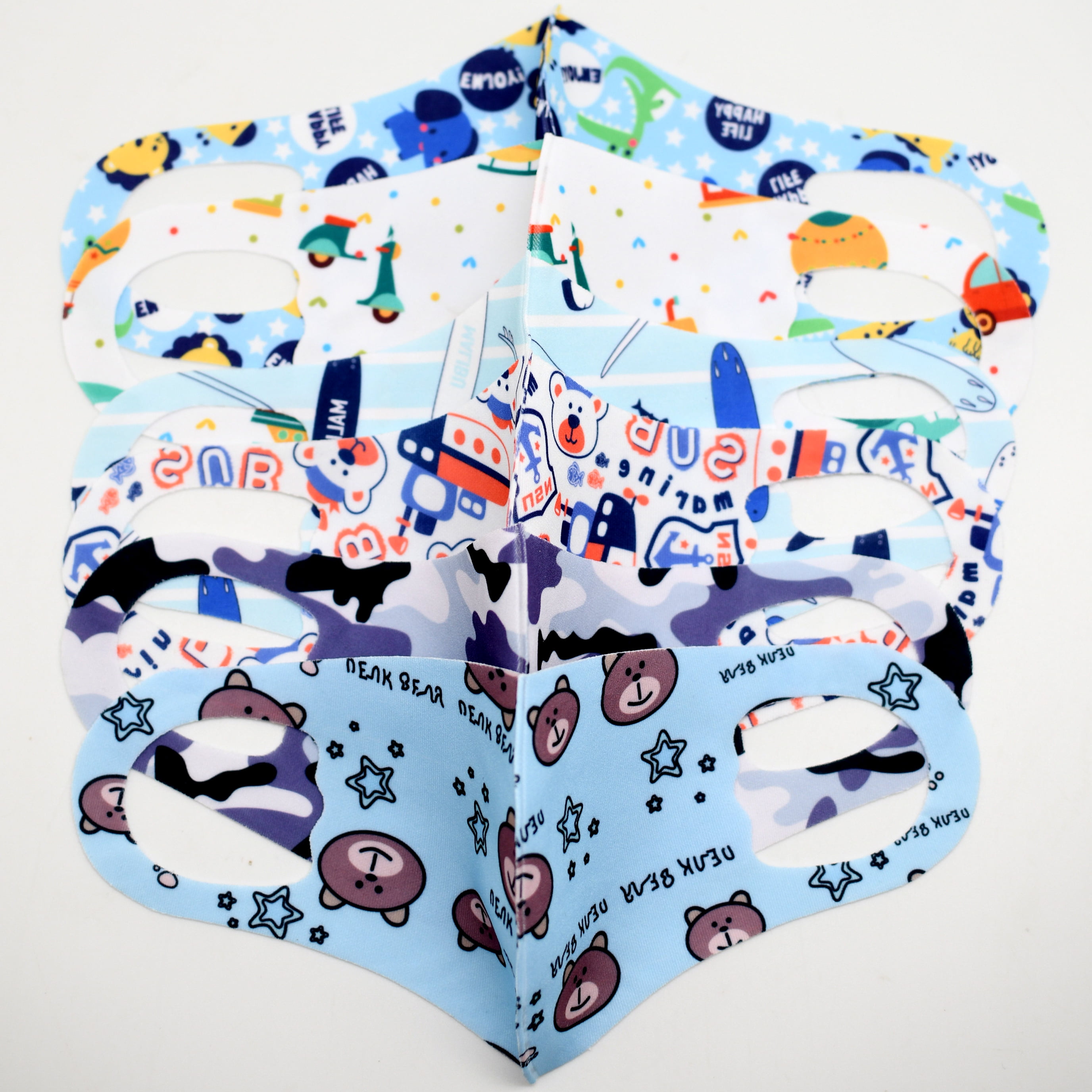 RC Kids Face Masks, Reusable and Washable, Polyester Blend, Child Size ...