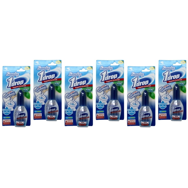 Kobayashi 6-Pack Powerful One-Drop Toilet Freshener, Odor Eliminator ...