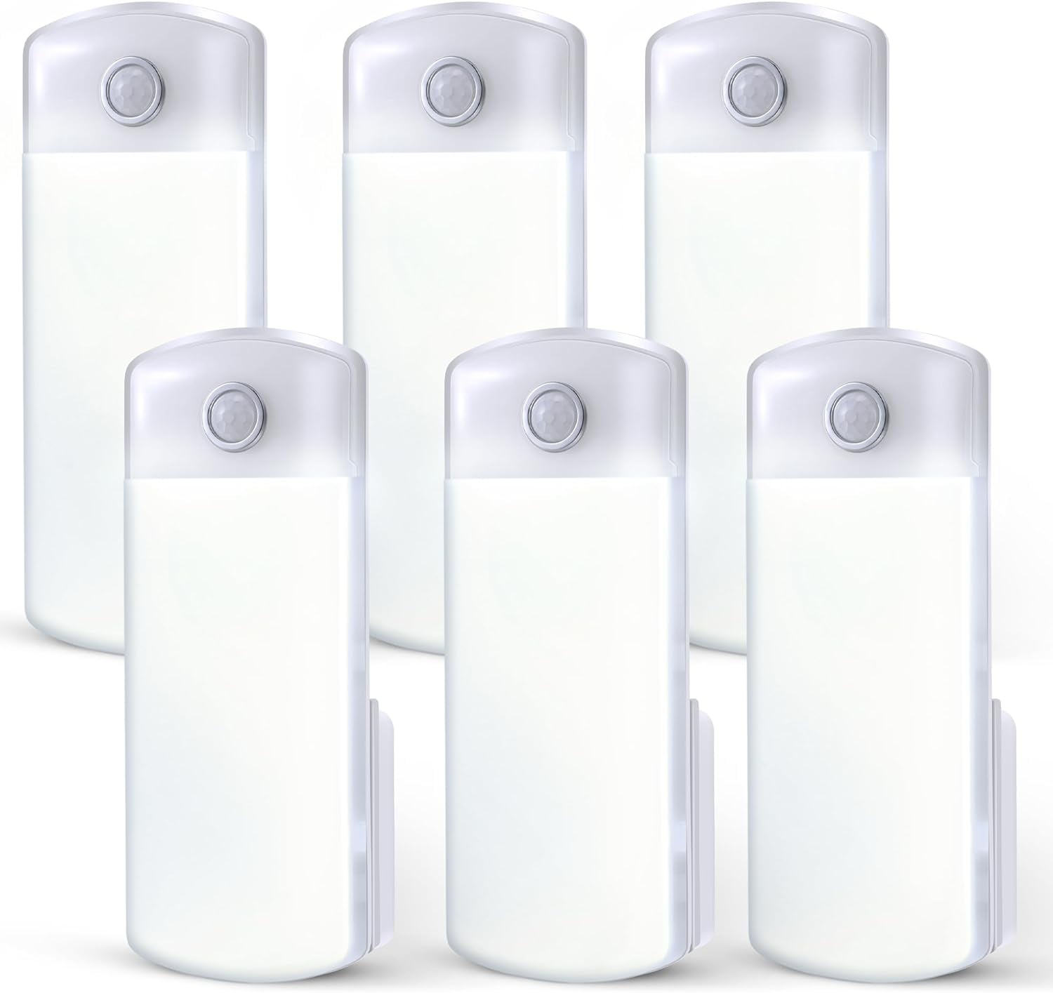 6 Pack LED Power Failure Light, 4 in 1 LED Rechargeable Plug-in ...