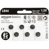 6-Pack LR44 Alkaline Button Coin Cell Battery, 1.5 Volt, Long Lasting ...
