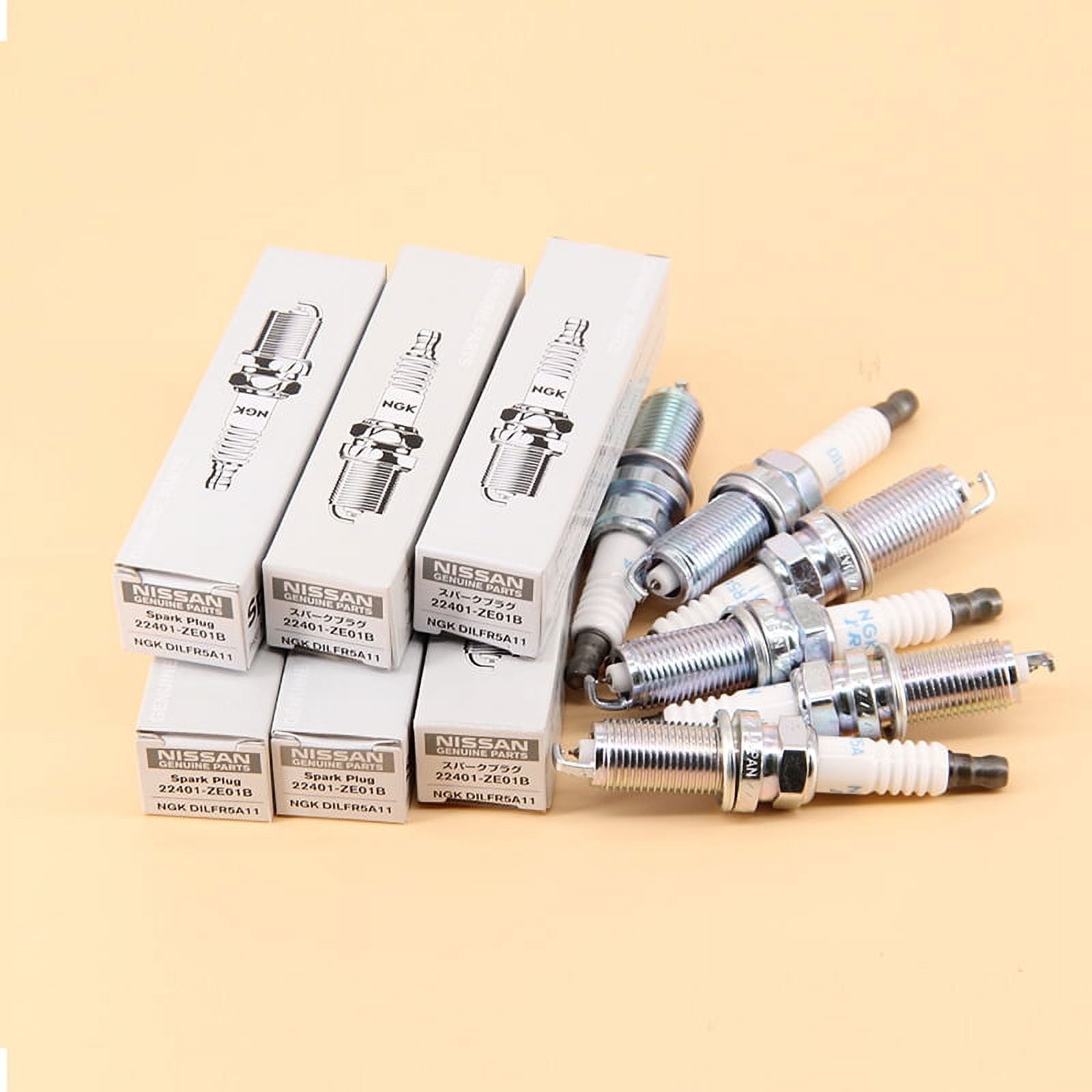 6 Pack Laser Iridium Spark Plugs For NGK Nissan Frontier Armada ...