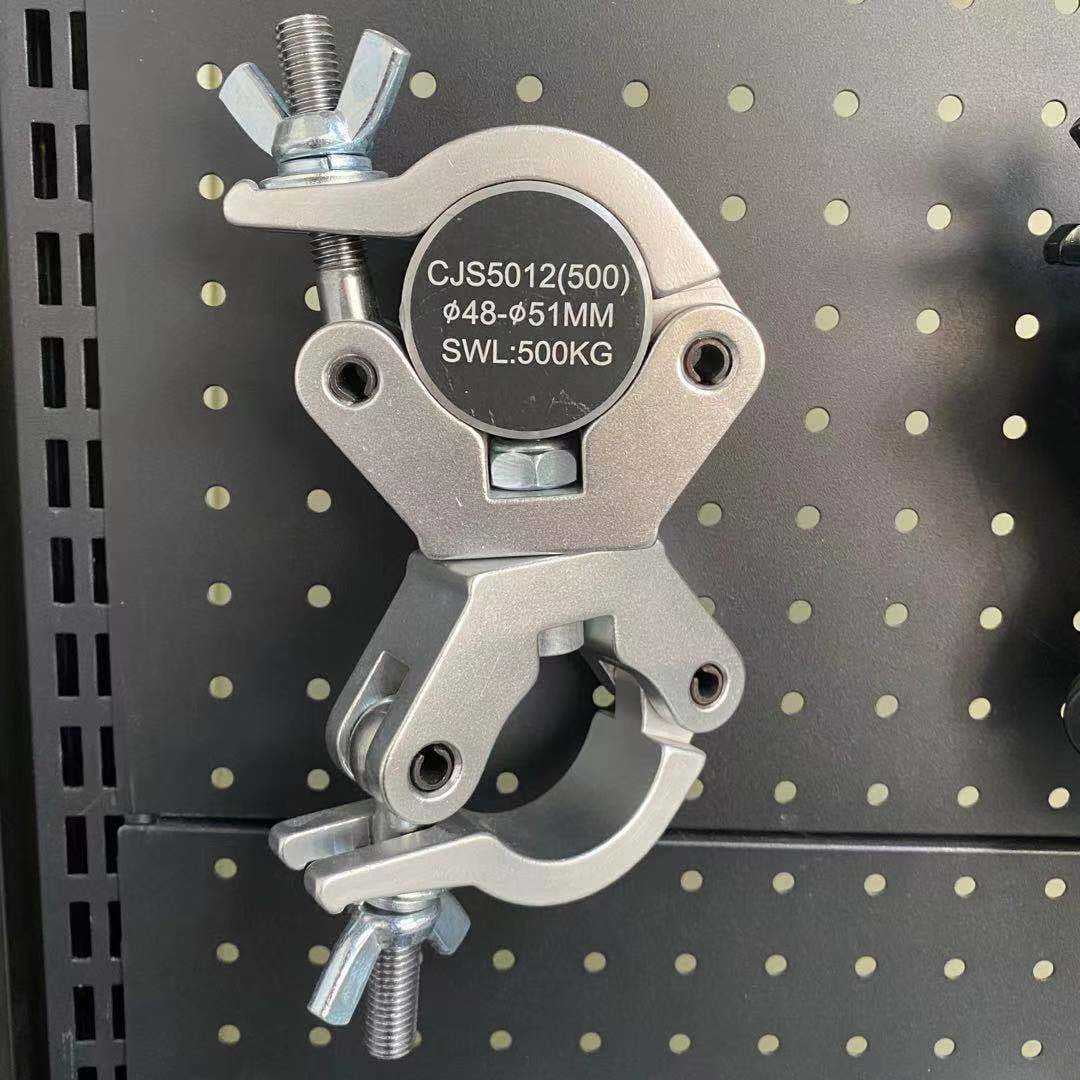 6-Pack Load 500kg Swivel Clamp Fits 48-51mm O.D. Truss, for Mounting ...