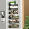 6 Pack Magnetic Spice Rack for Refrigerator, Spice Rack Organizer ...