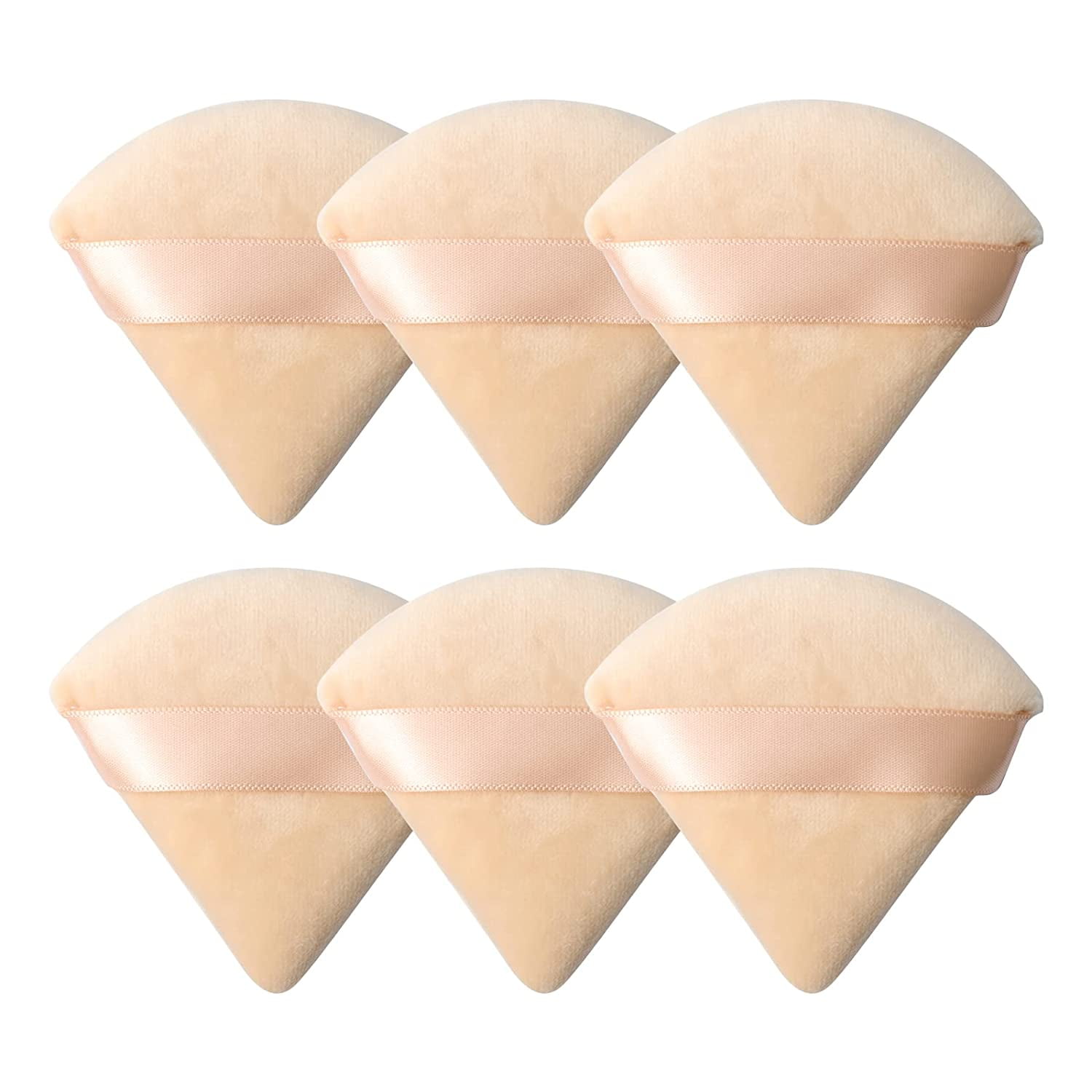 6 Pack Makeup Sponges Puff with Portable Box, Women Makeup Sponge for ...