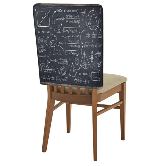 6 Pack Math Blackboard Numerical Formulas Mathematics Geometric Chair ...