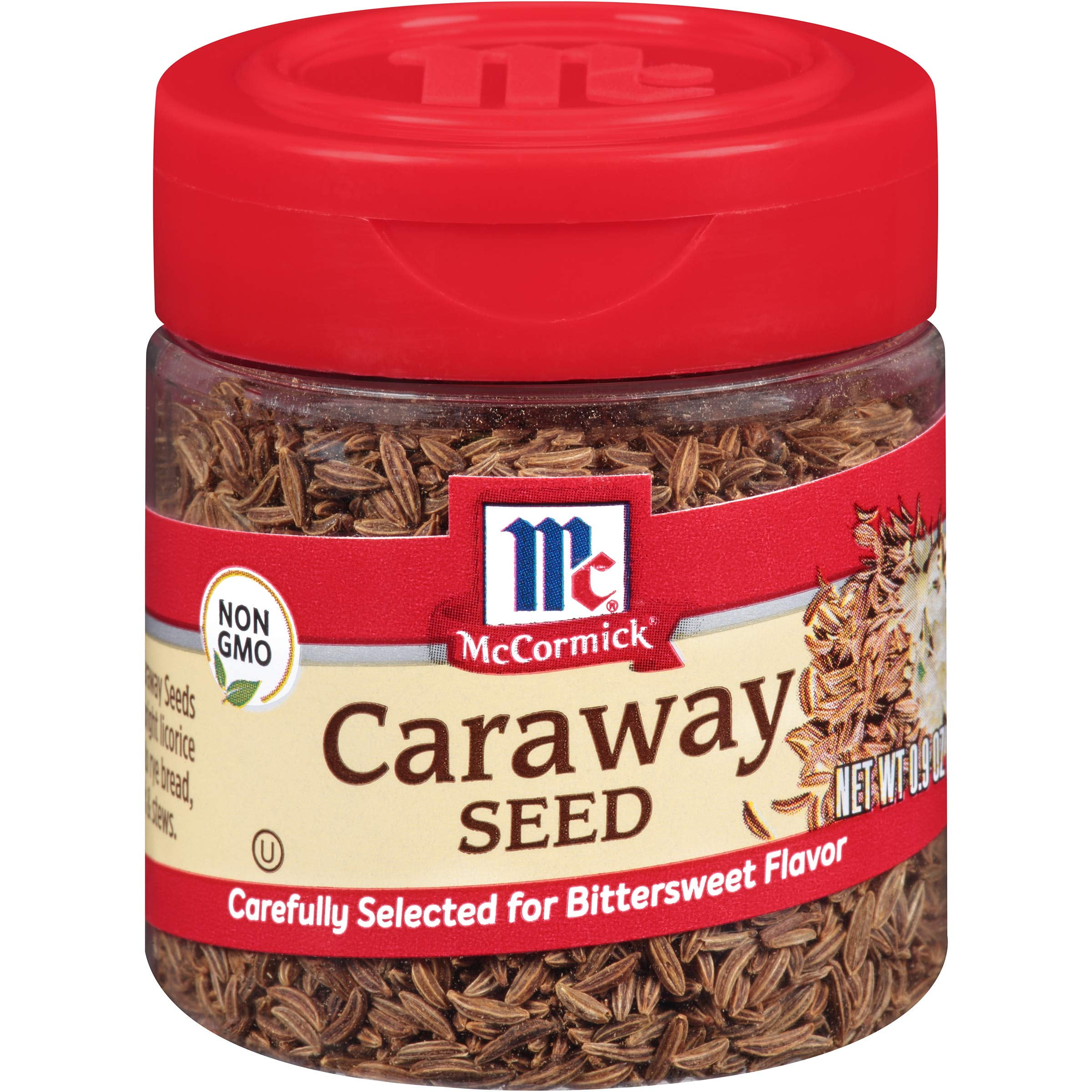 (6 Pack)Mccormick Whole Caraway Seed, 0.9 Oz - Walmart.com