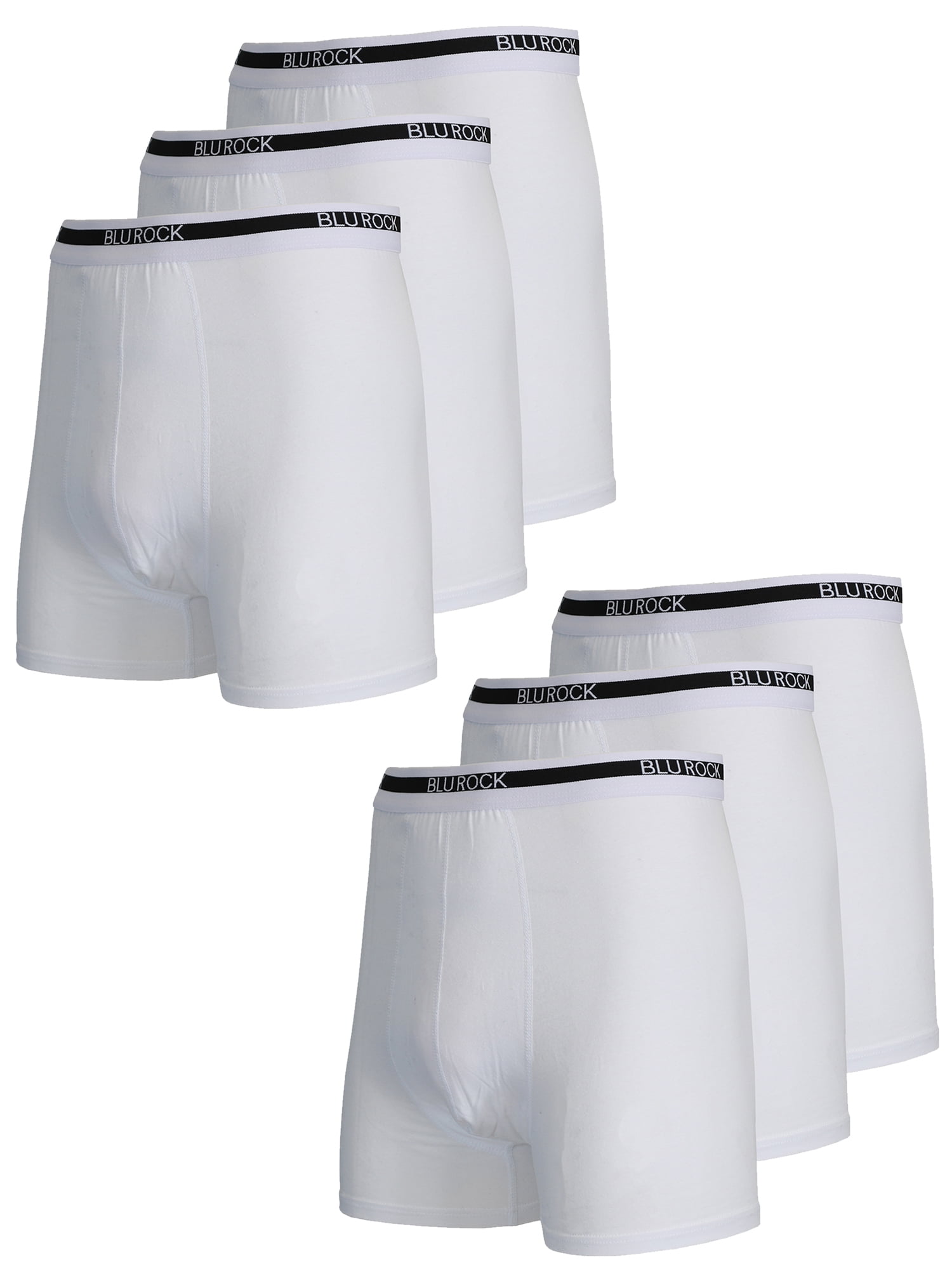 6-Pack Men's Stretch Cotton Underwear Boxer Briefs, Modern-Fit ...