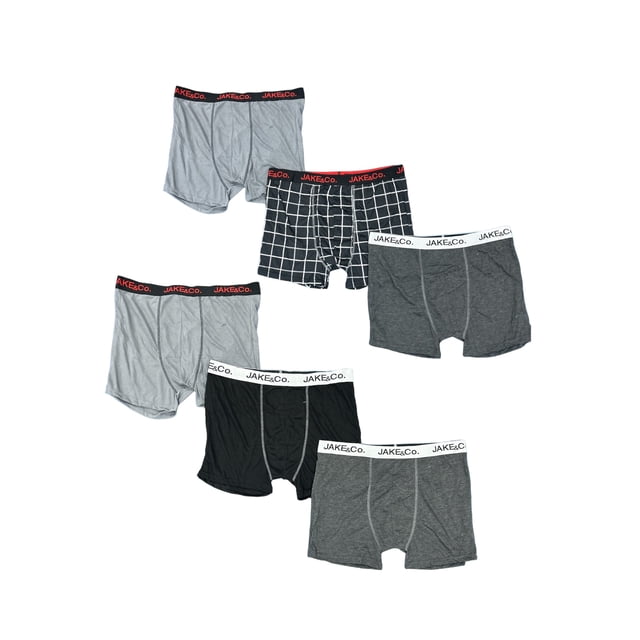 6 Pack Mens Boxers - Style 2 Large - Walmart.com