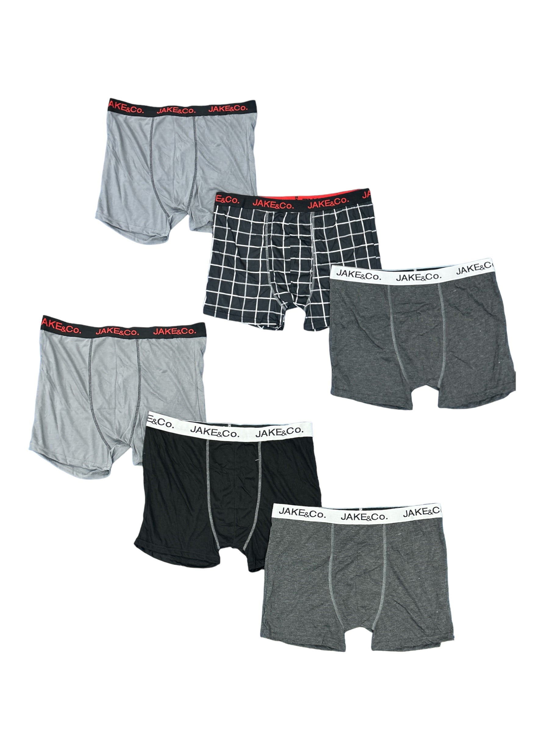 6 Pack Mens Boxers - Style 2 -XX-Large - Walmart.com