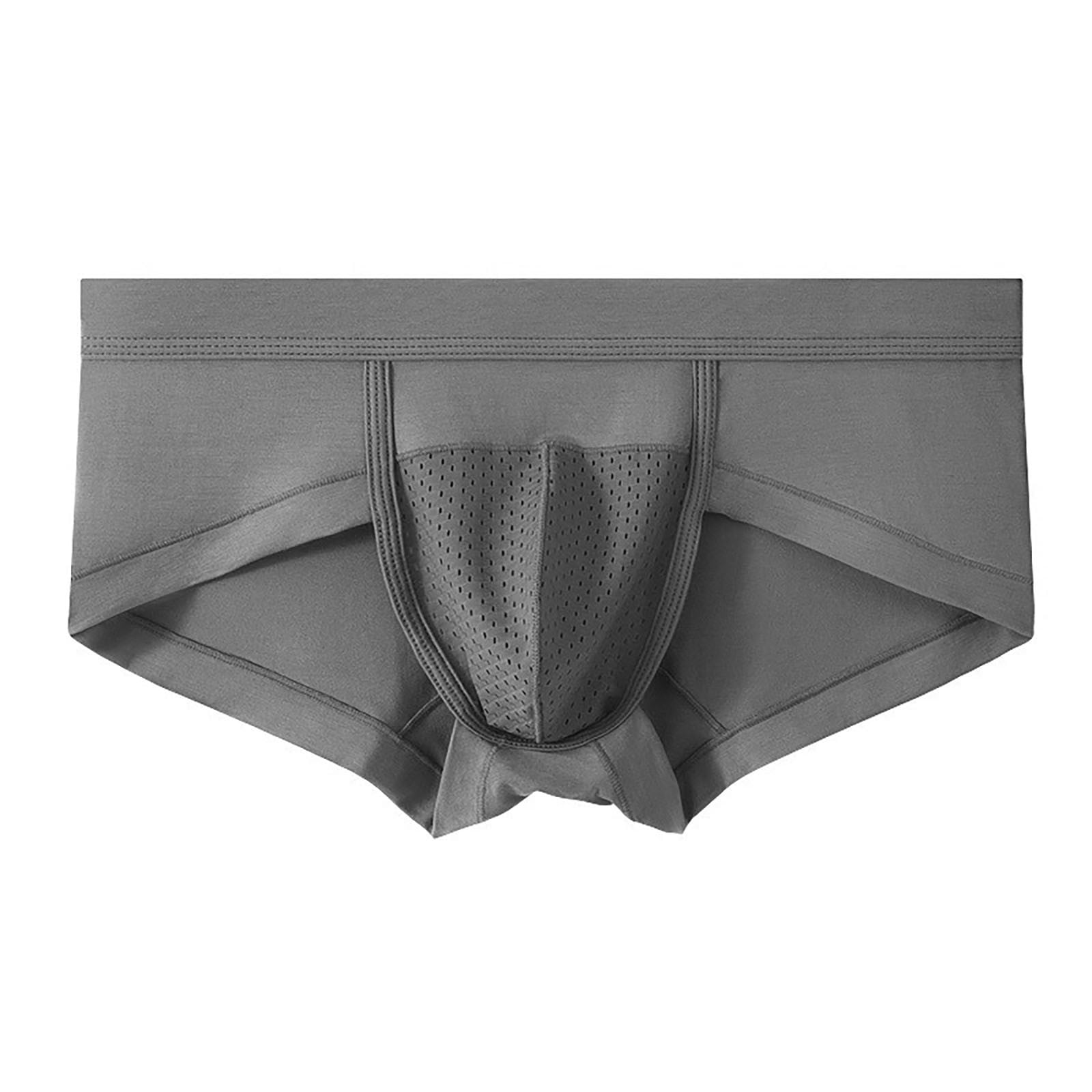 6 Pack Mens Underwear Briefs Athletic Thong With Trim Comfortable ...