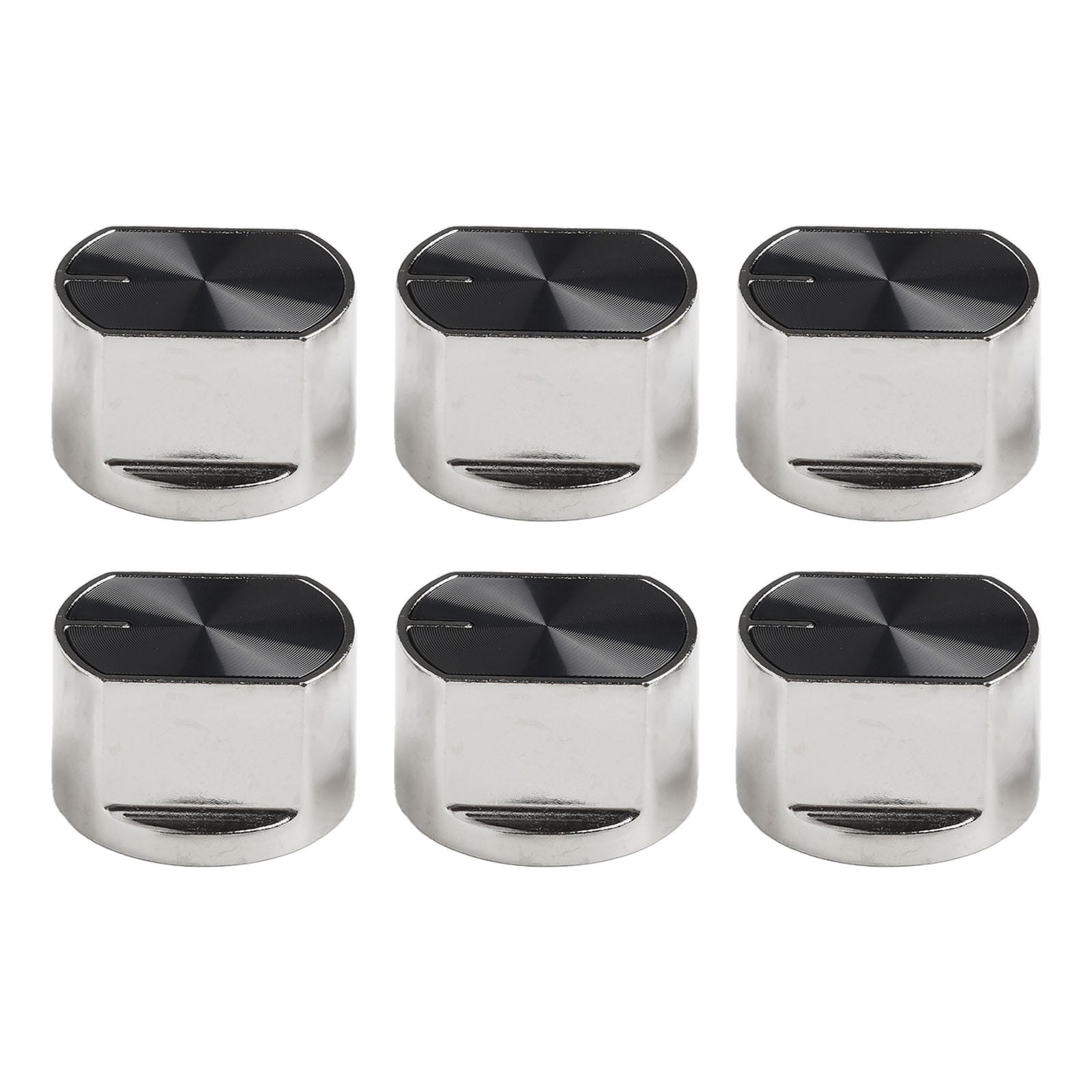 6-Pack Metal Gas Stove Knobs for Kitchen Cooker Oven Switch Control - Walmart.com