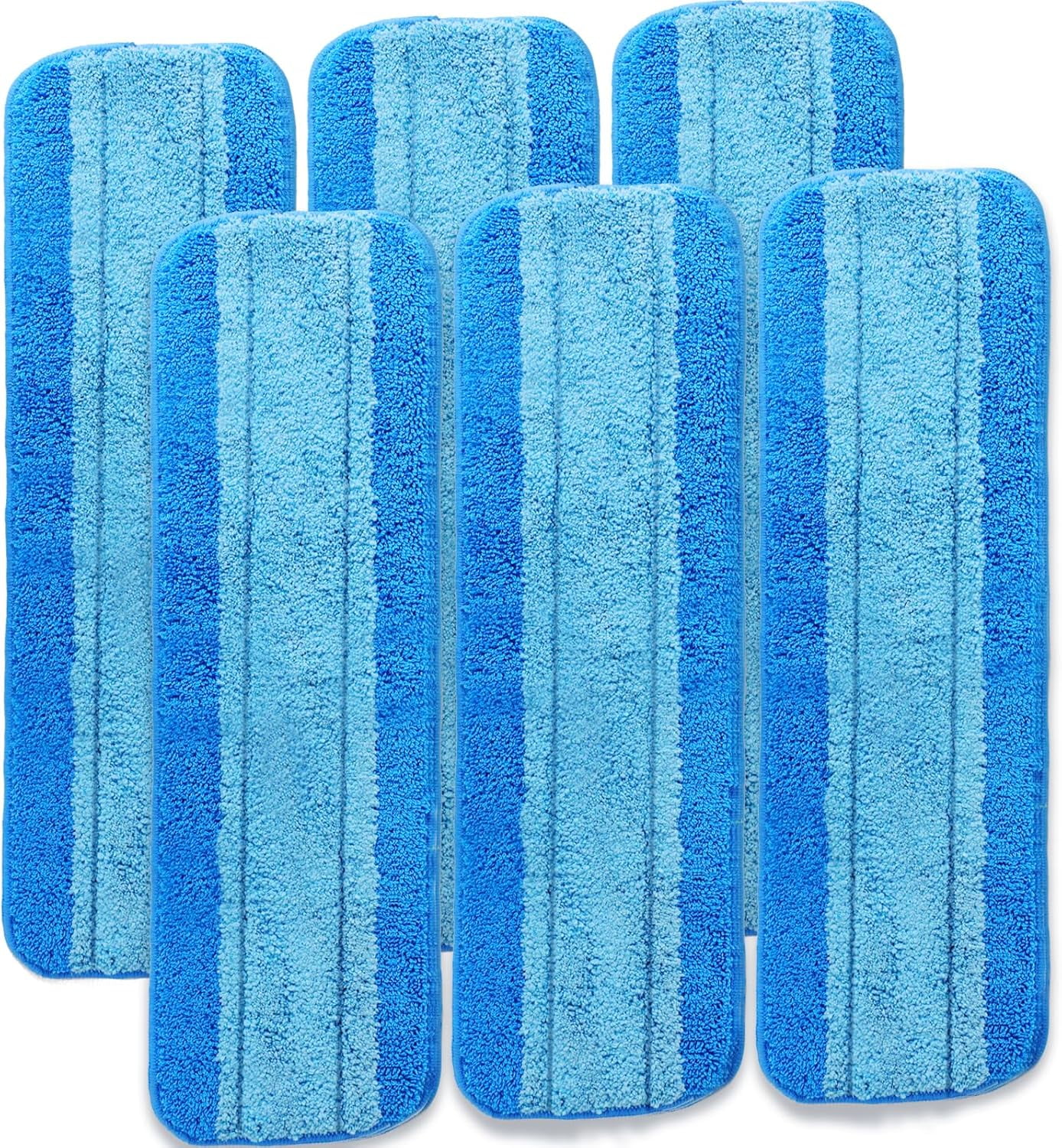 6 Pack Microfiber Cleaning Pads for Bona Mop, Reusable Microfiber Mop ...