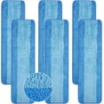 6 Pack Microfiber Cleaning Pads are Compatible with Bona Mop,18 Inch ...