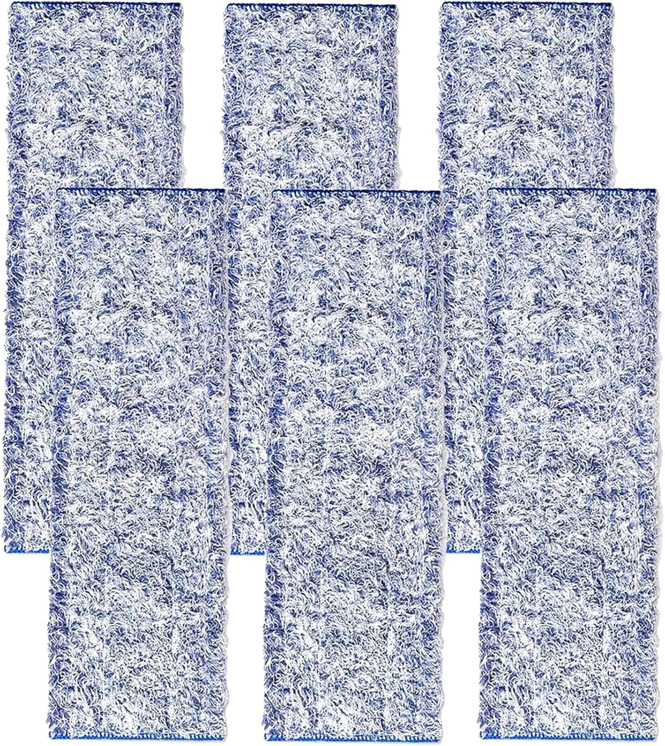 6 Pack Microfiber Dusting Pad for Bona Family of Mops, 18 Inch Washable ...