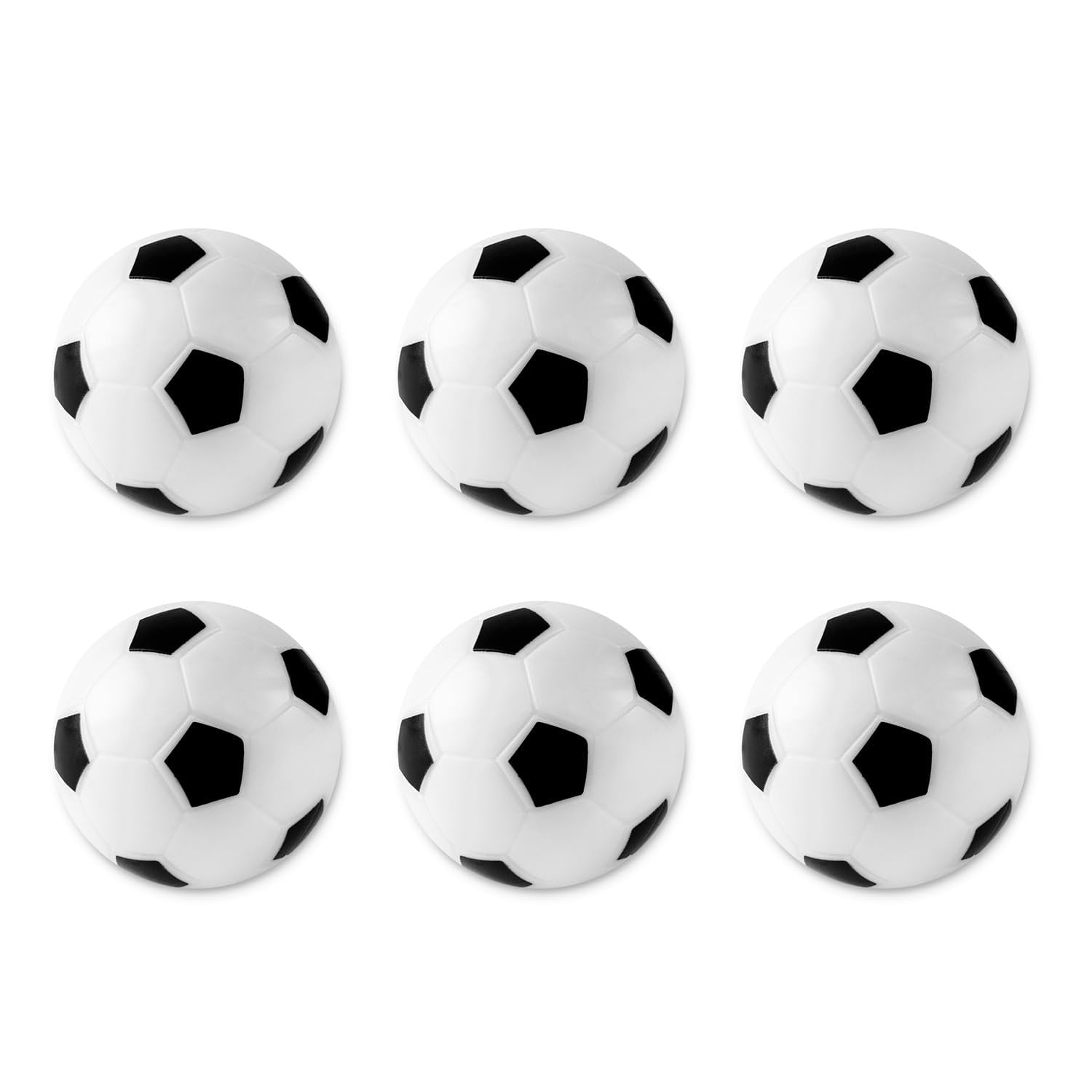 6-Pack Mini Foosballs for Table Soccer, Party Supplies, Classroom ...