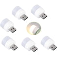 6 Pack Mini USB Night Light, Plug in LED Lamp Decorative Lighting Party ...