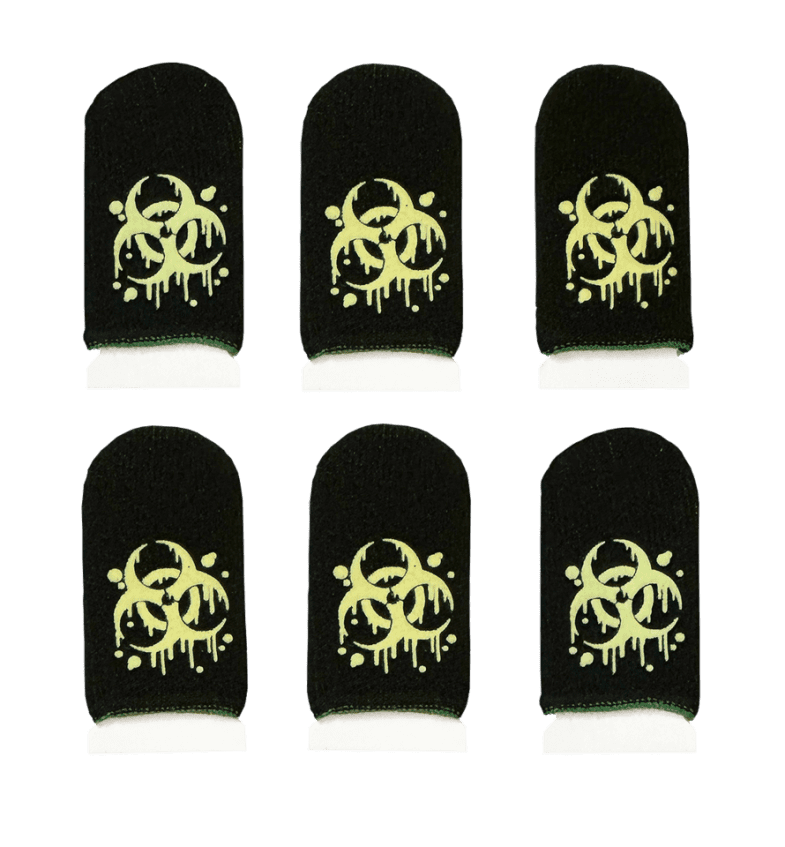 6 Pack Mobile Gaming Corps ClawSocks Phone Gaming Finger Sleeves ...