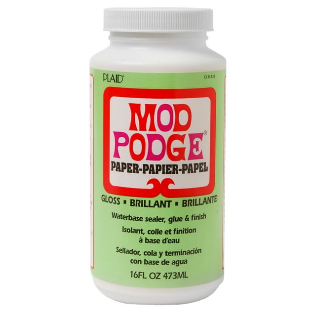 6 Pack: Mod Podge® Paper Gloss Sealer, 16 oz. - Walmart.com