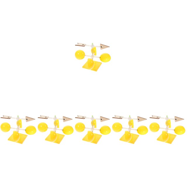 6 Pack Models Assembly Wind Vane STEM Toy for Kids Wooden Toys Animal ...