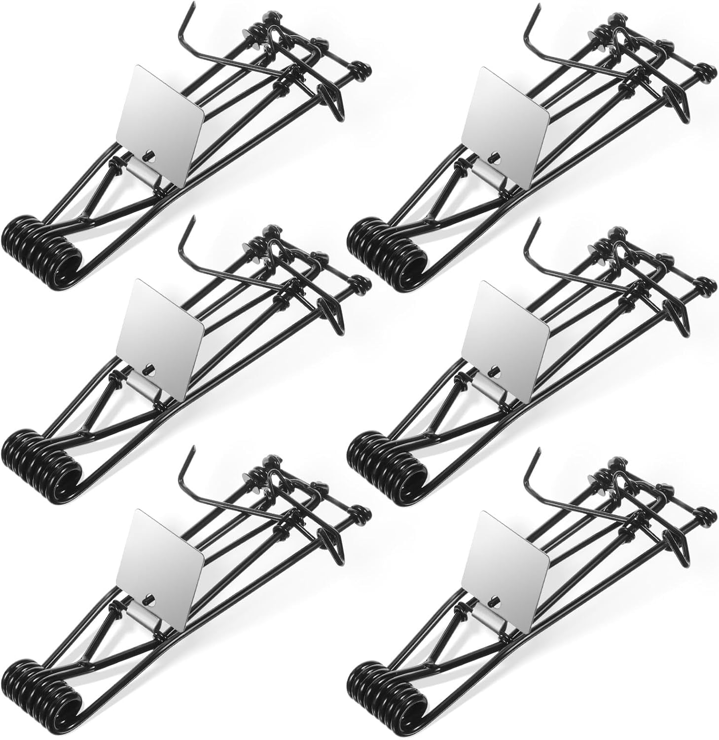 6 Pack Mole Gopher Trap Outdoor Metal Tactical Rat Vole Traps Outdoor ...