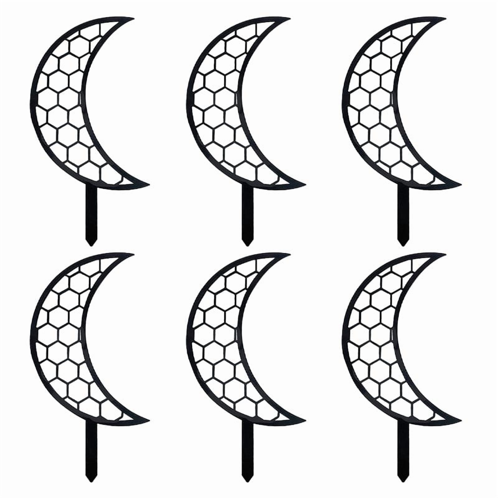 6 Pack Moon Trellis 8" Plant Support Brackets for Climbing Plants UV ...