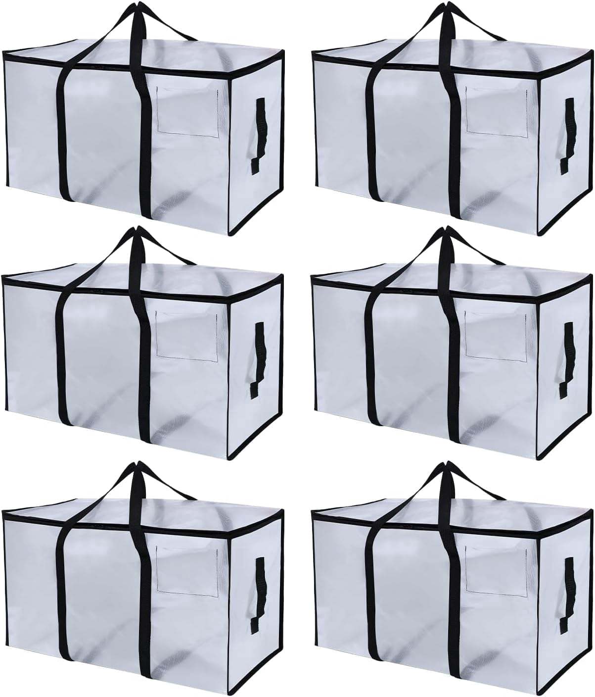 6 Pack Moving Bags Heavy Duty, Extra Large Moving Bags, Moving Supplies ...