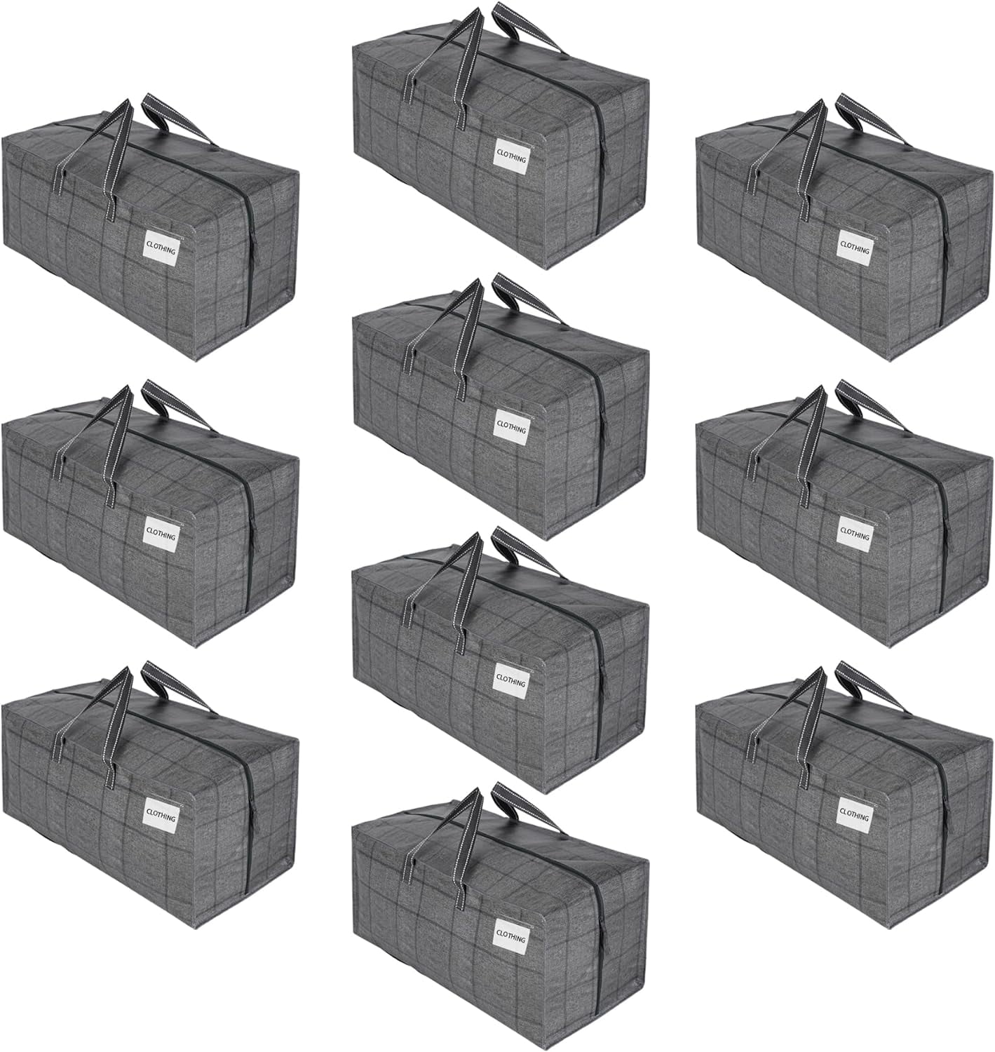 6 Pack Moving Bags w/Backpack Straps, Heavy Duty, Moving Boxes ...