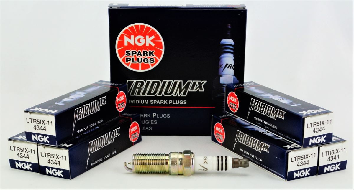 NGK 4344, LTR5IX-11 Spark Plugs, 6-Pack - Walmart.com