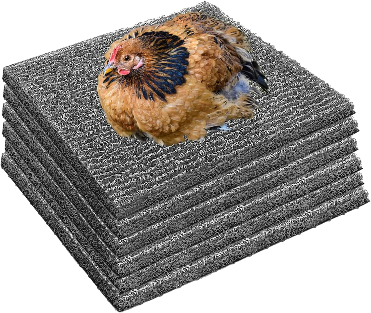 6 Pack Nesting Pads for Chicken Coop 12” x 12” Chicken Nesting Pads ...