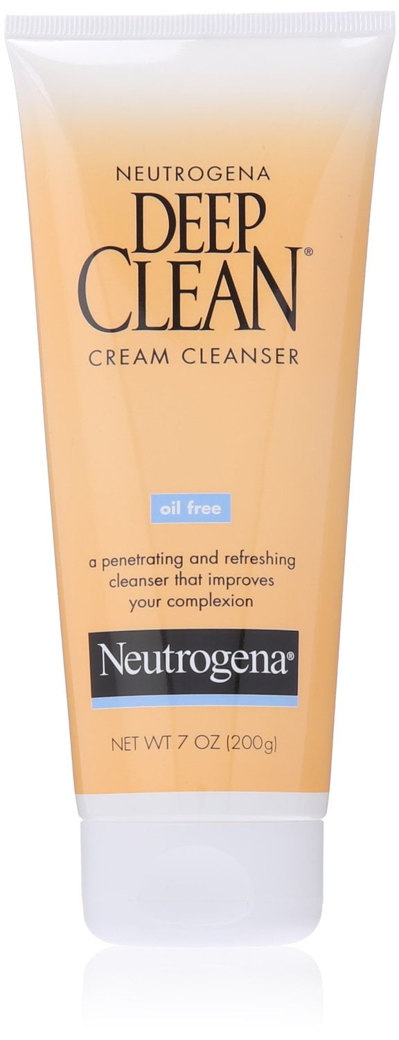 "6 Pack Neutrogena Deep Clean Cream Cleanser, Oil Free 7 oz (200 g ...