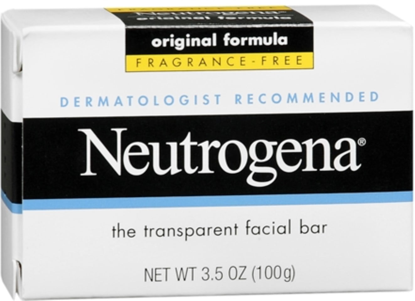6 Pack - Neutrogena The Transparent Facial Bar Original Formula ...