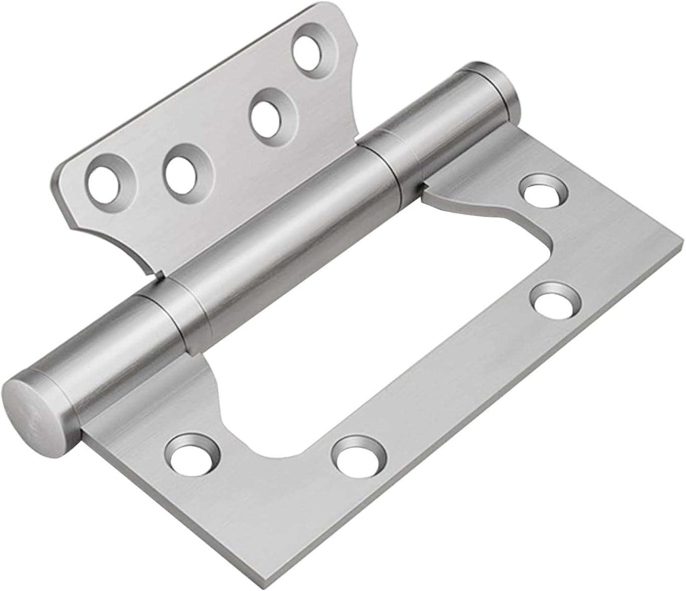 6 Pack Non-Mortise Door Hinges - Easy to Install, 4" × 3" Stainless ...