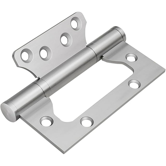 6 Pack Non-Mortise Door Hinges - Easy to Install, 4" × 3" Stainless ...