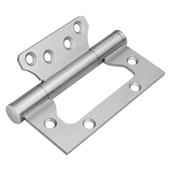 6 Pack Non-Mortise Door Hinges - Easy to Install, 4" × 3" Stainless ...