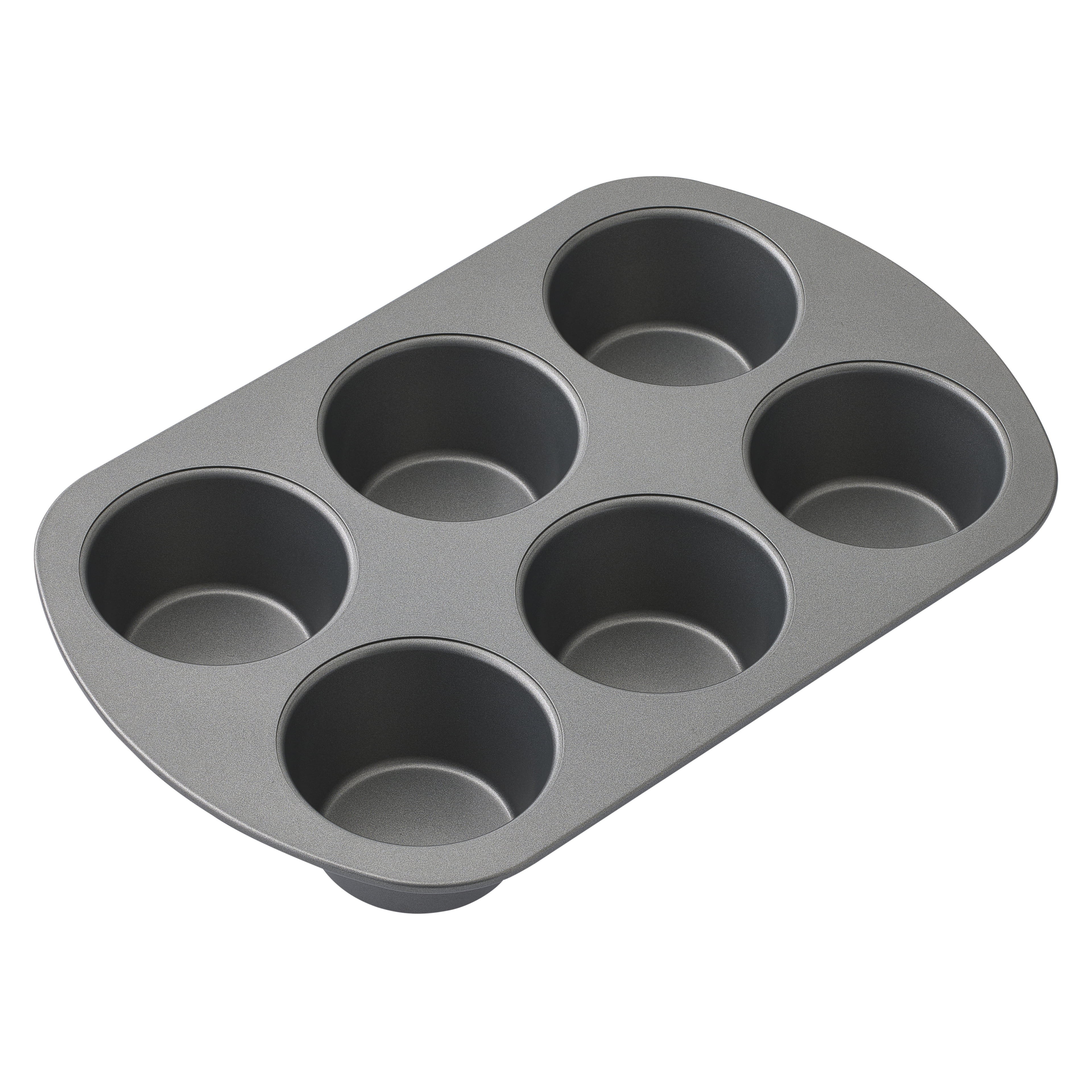 Celebrate It® Non-Stick Large Deep Baking Tin, 6 Pack Jumbo Muffin Pan ...