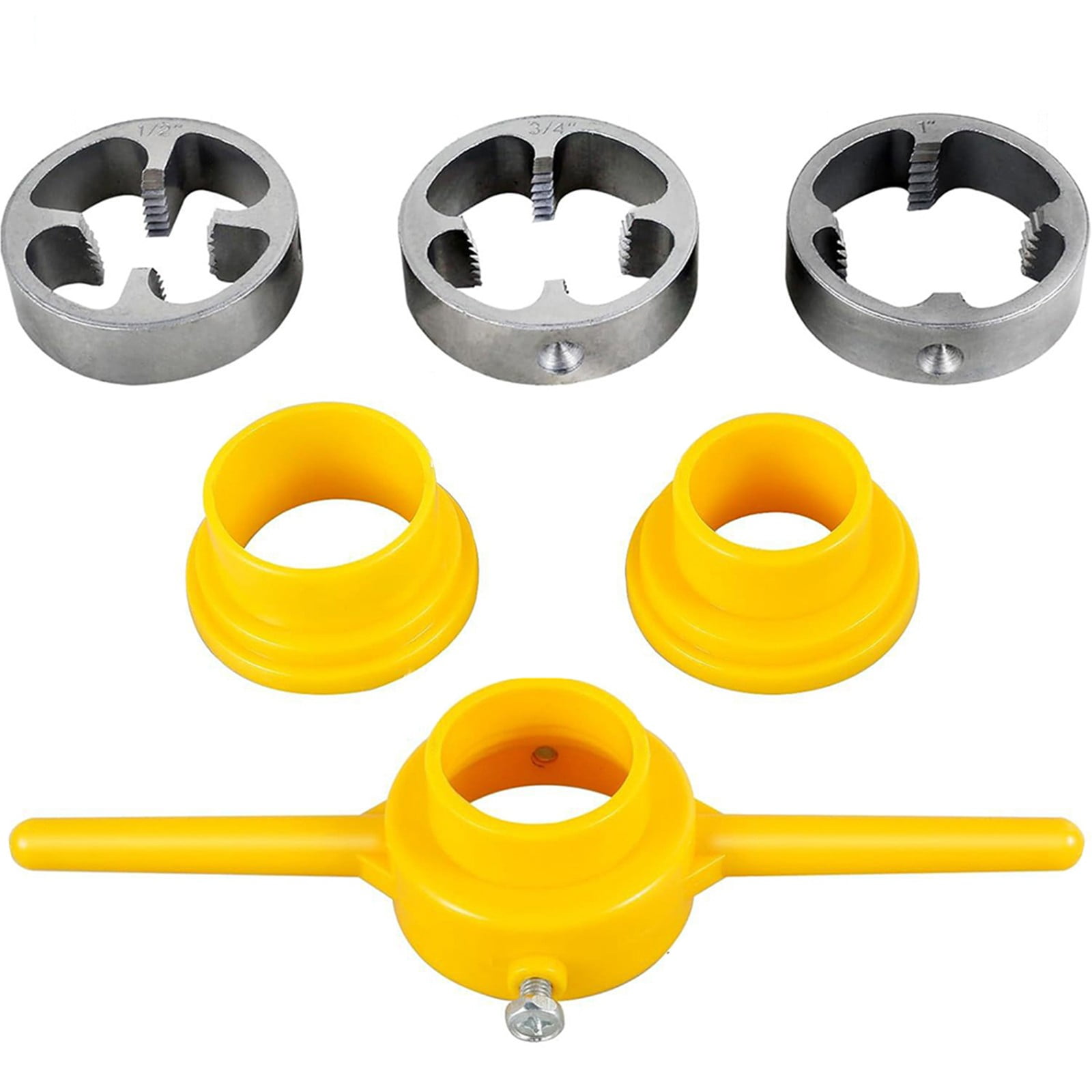 6 Pack PVC Thread Making, Pipe Threader Plumbing Tool, Water Pipe ...