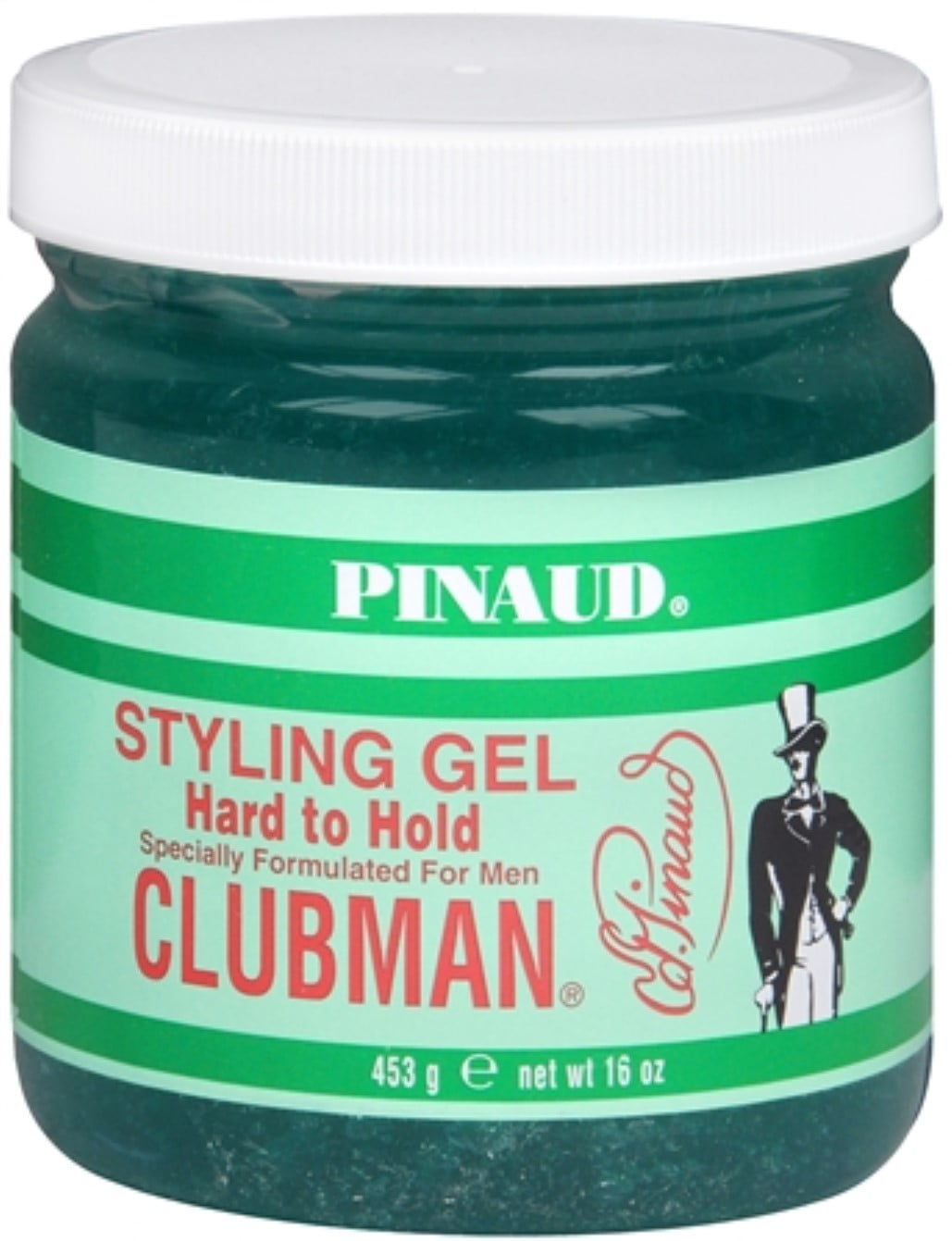 6 Pack - Pinaud Clubman Styling Gel Hard To Hold 16 oz - Walmart.com