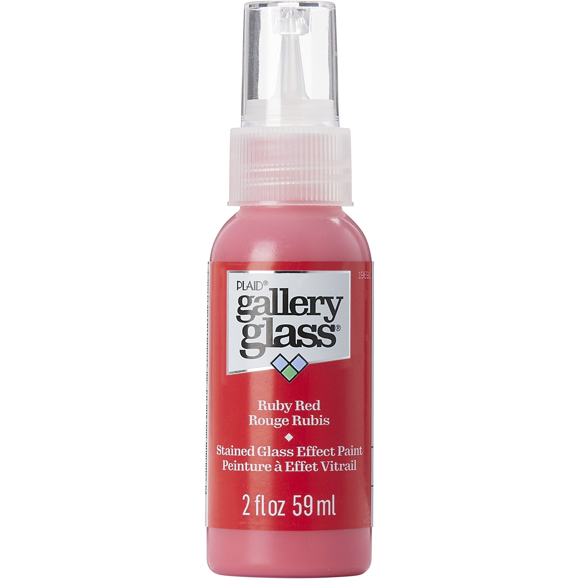 Plaid Gallery Glass Stained Glass Effect Paint, 2oz., 6 Pack - Walmart.com