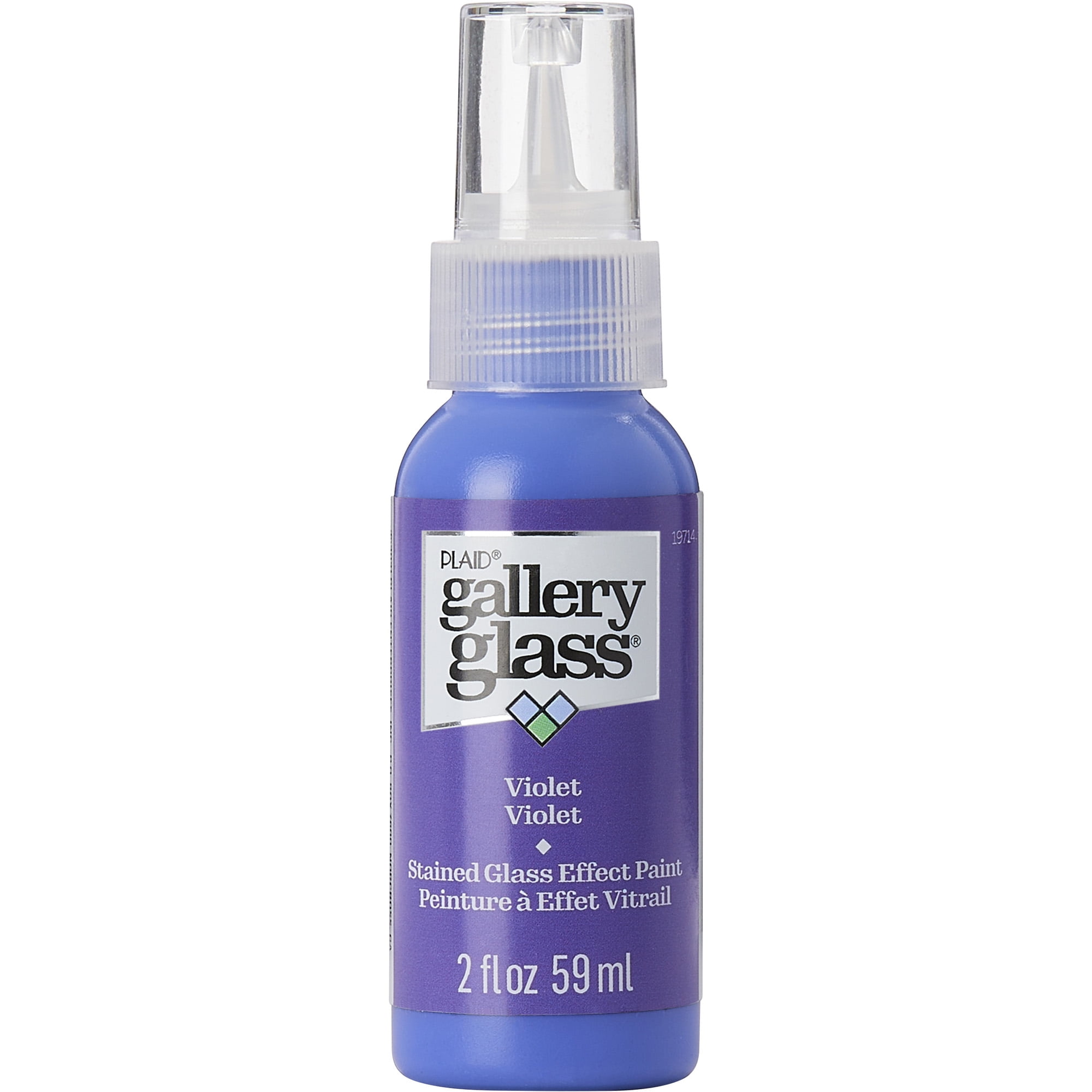 6 Pack: Plaid Gallery Glass Stained Glass Effect Paint - 2oz. - Walmart.com
