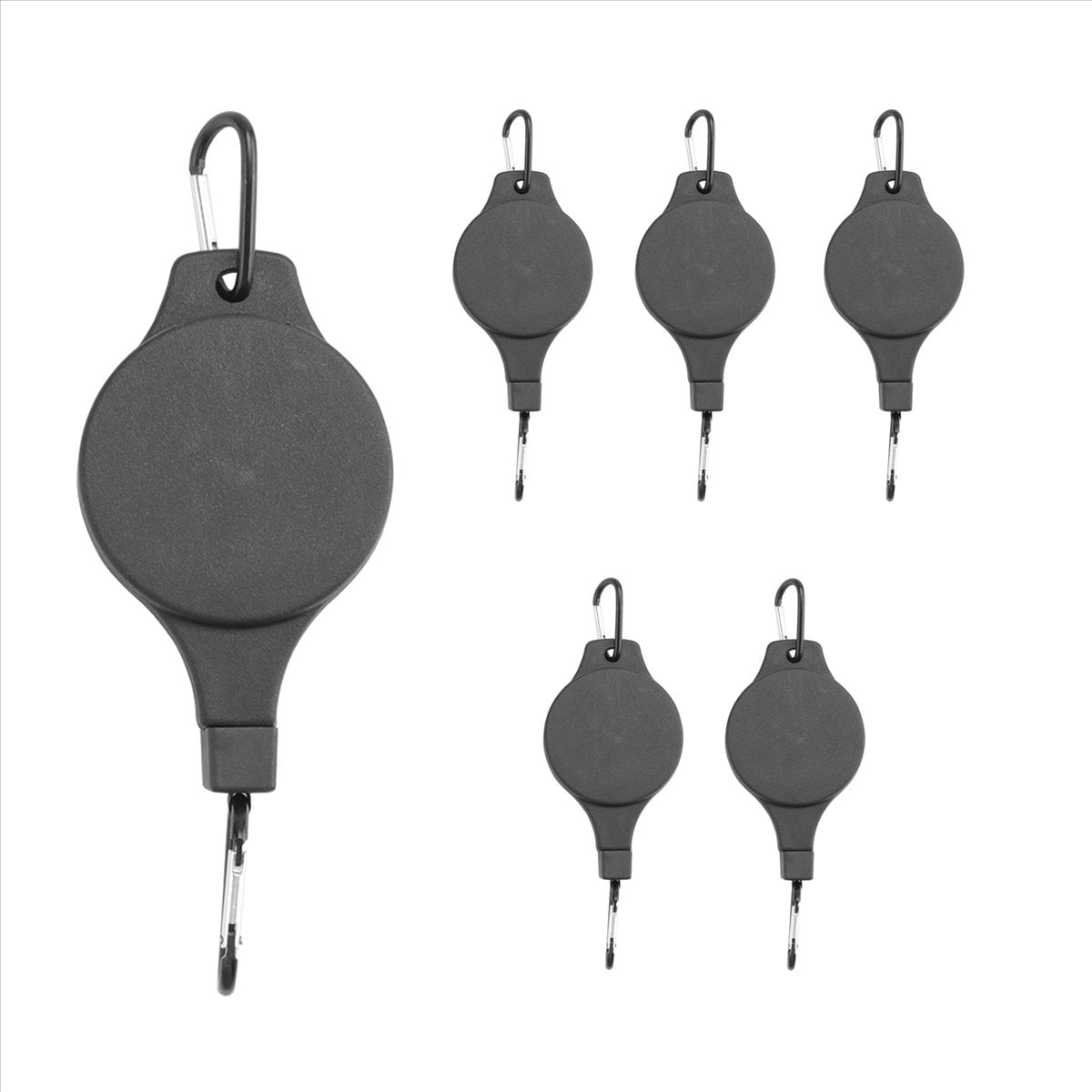 6 Pack Plant Pulley Retractable Hanger Plant Pulley Adjustable Height ...