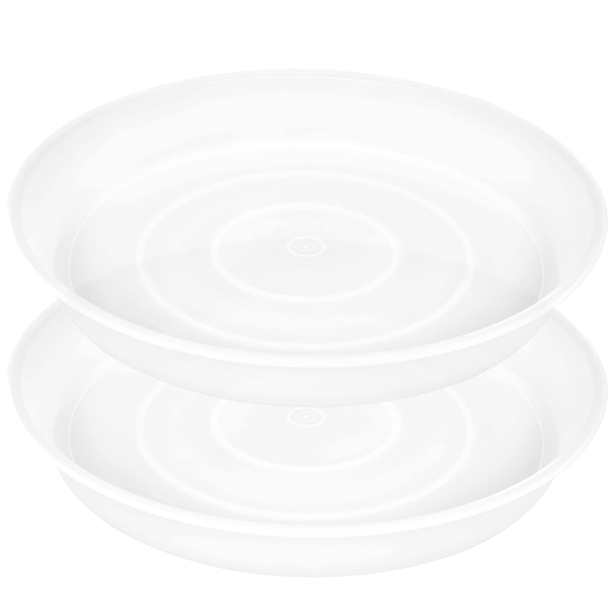 6 Pack Plant Saucers Set, Durable Plastic Drip Tray for Indoor Pots ...