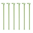 6 Pack Plant Support Stakes, Garden Single Stem Flower Support Stake ...