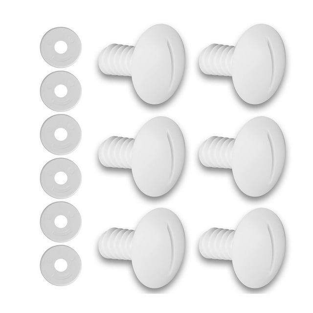 6 Pack Plastic Wheel Screws Kit for Polaris 180/280/380 Pool Cleaner ...