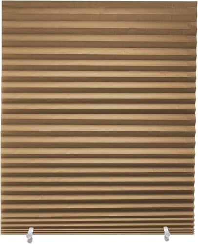 6-Pack Pleated Paper Temporary Shades Cordless Light Filtering Cut to ...