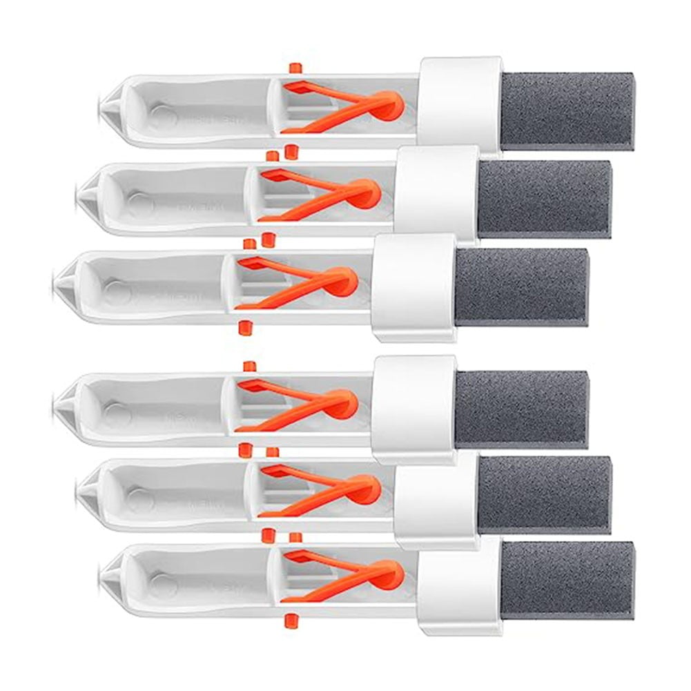 6-Pack Pool Pumice Stone Cleaners with Handle - Stain Eraser for Hard ...