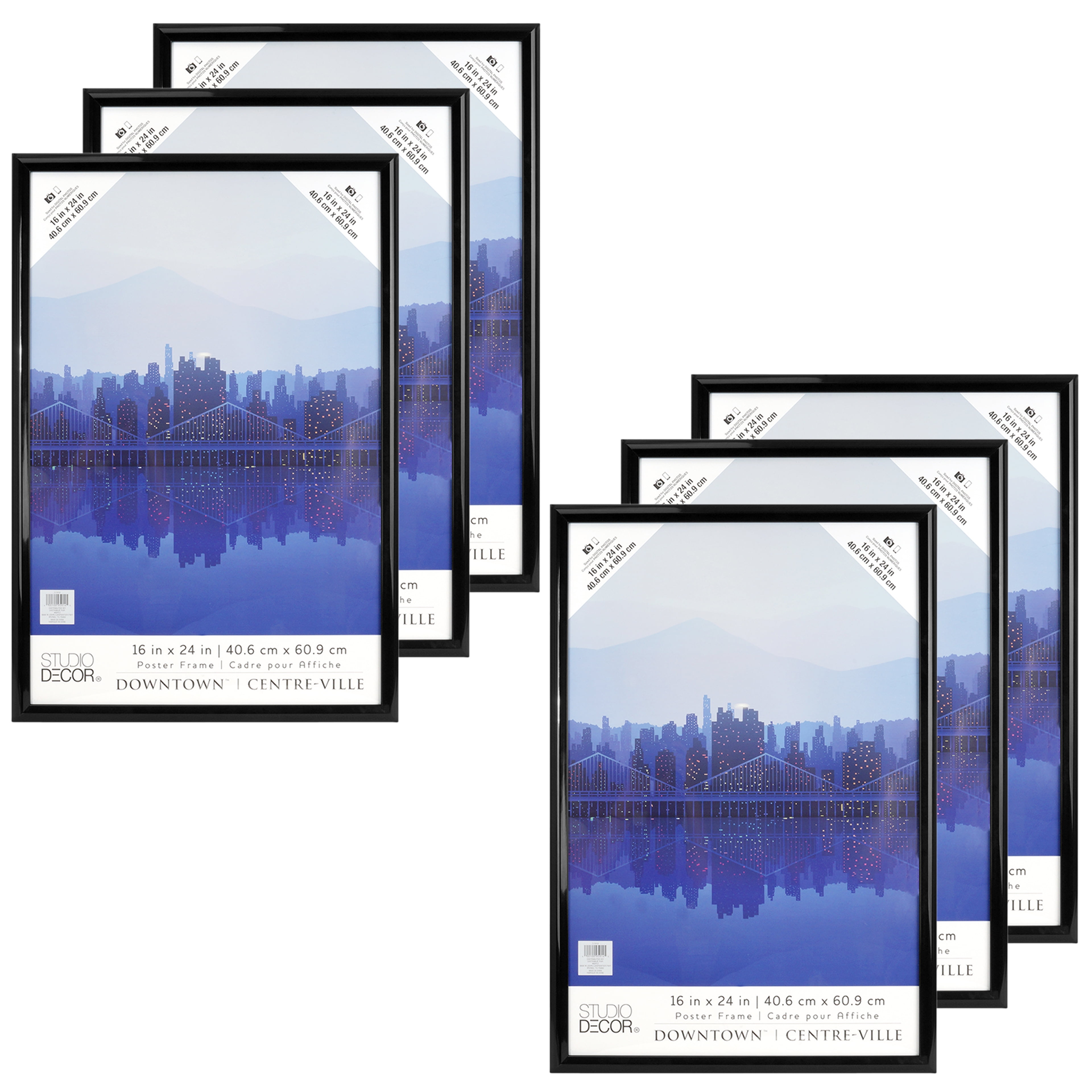 6 Pack: Poster Frame by Studio Décor® - Walmart.com