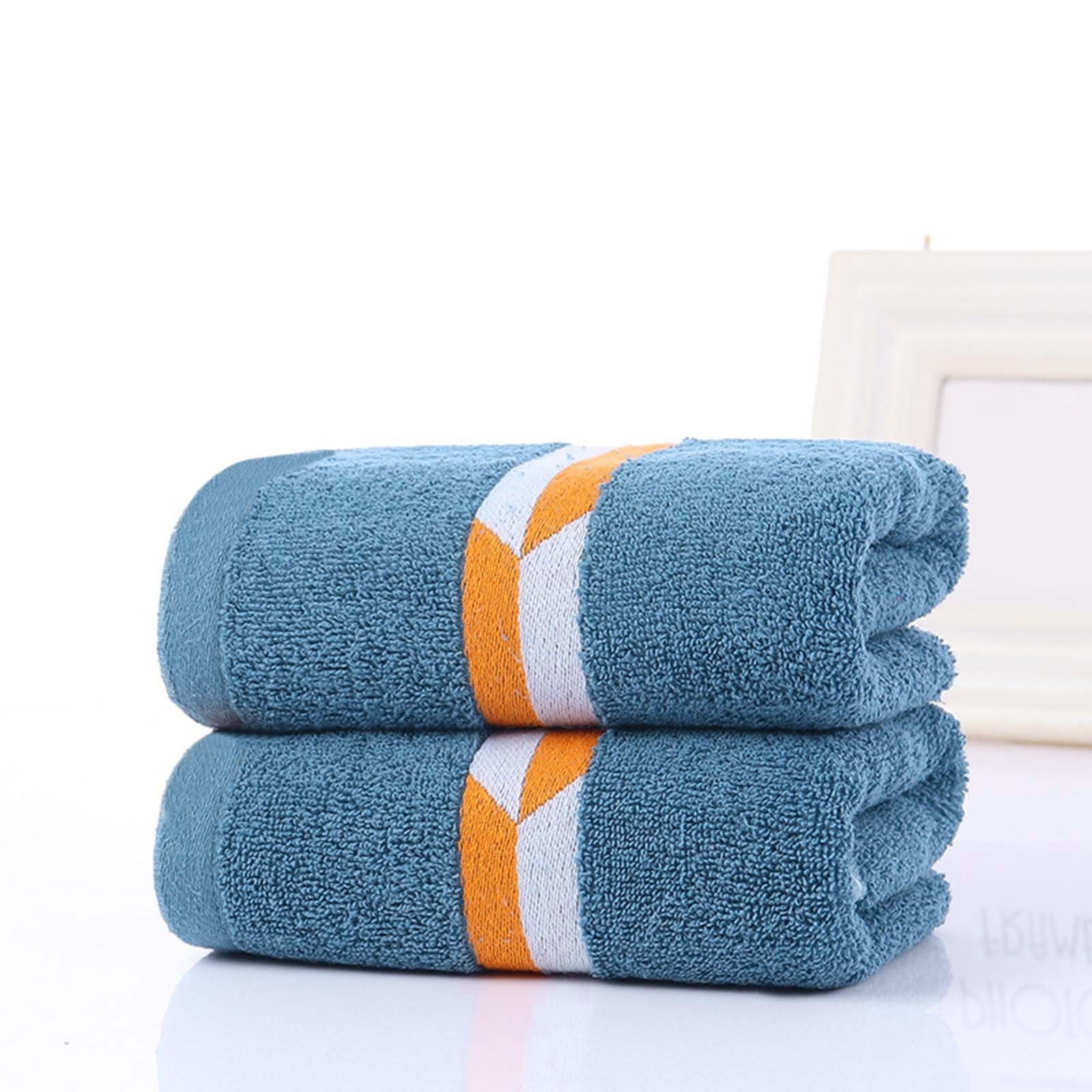 6-Pack Premium Spun Cotton Face Cloths - Highly Absorbent & Ultra Soft ...