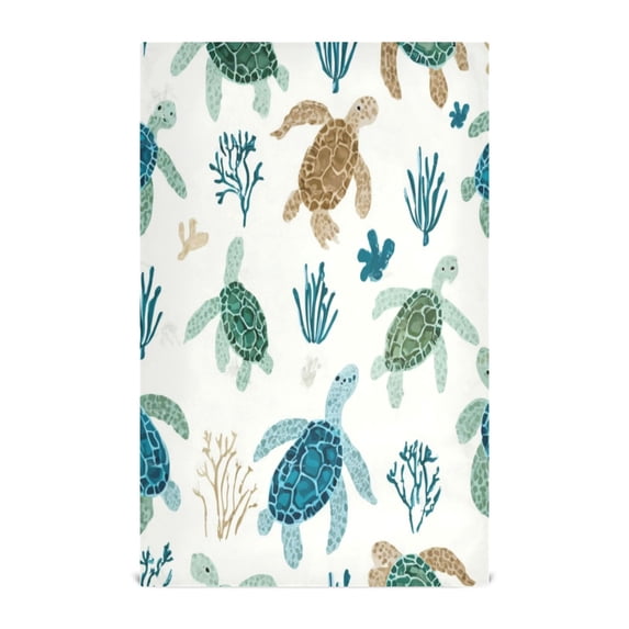 6 Pack Printed Kitchen Dish Towels Soft and Absorbent Dish Cloths ...