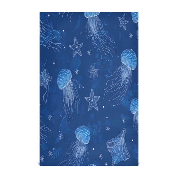 6 Pack Printed Kitchen Dish Towels Soft and Absorbent Dish Cloths ...